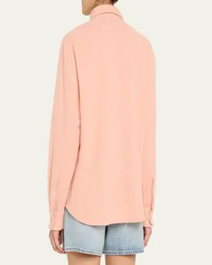 GOD'S TRUE CASHMERE Button-down Shirt - Red