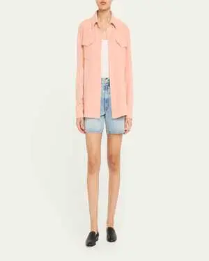 GOD'S TRUE CASHMERE Button-down Shirt - Red