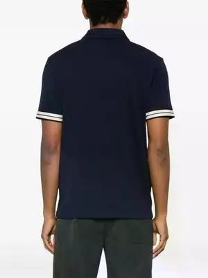 Moncler Logo-patch Piqué Polo Shirt