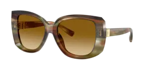 Dolce & Gabbana Full Rim Sunglasses - Light Yellow Gradient Light Brown