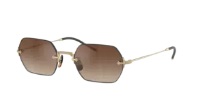 Oliver Spencer Octagon Sunglasses - Dark Brown Gradient Mirror