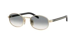 Prada Black Blue White Gold