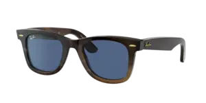 Ray-ban Original Wayfarer Horn Sunglasses - Blue