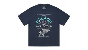 PALACE World Tour T-shirt - Navy Blue