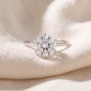 BLISS DIAMOND 3ct Lab Grown Solitaire Engagement Ring