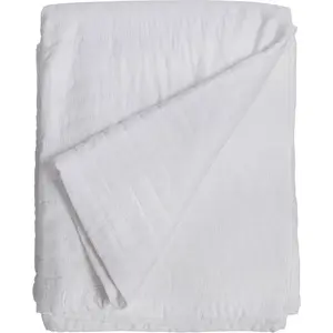 POM POM AT HOME Carlyle Quilted Coverlet - White