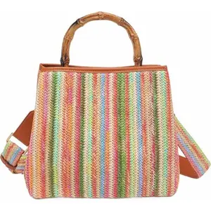 MODA LUXE Kalani Woven Tote - Multi