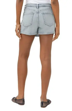 SILVER JEANS CO. Faux-wrap Denim Skort