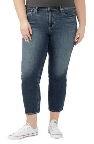 SILVER JEANS CO. Most Wanted Ankle Straight Leg Jeans