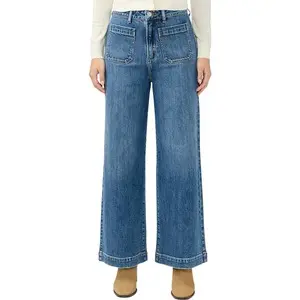 SILVER JEANS CO. Ankle Wide Leg Jeans