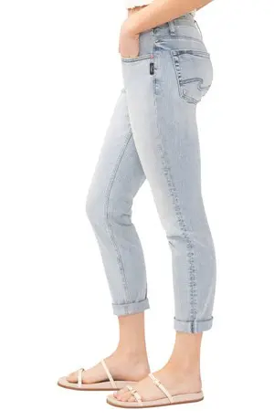 SILVER JEANS CO. Power Stretch Boyfriend Jeans - Indigo