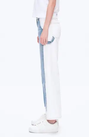 BAYEAS Jeremy Two-tone Wide Leg Jeans