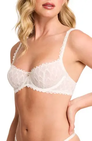 MONTELLE INTIMATES Lacy Flirt Underwire Balconette Bra