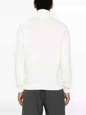 C.P. COMPANY Lens-detail Sweater - White