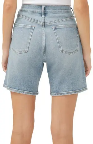 SILVER JEANS CO. High Waist Denim Shorts