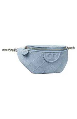 Tory Burch Fleming Belt Bag - Denim