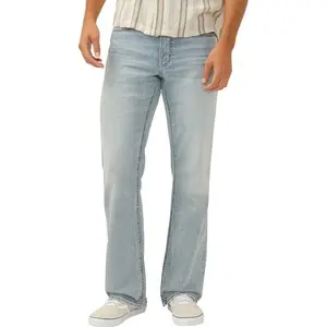 SILVER JEANS CO. Zac Relaxed Fit Straight Leg Jeans