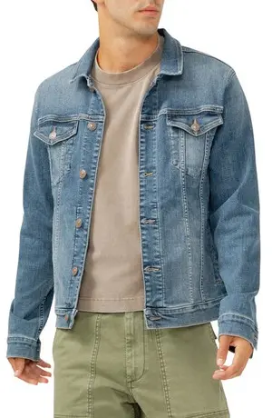 SILVER JEANS CO. Denim Trucker Jacket
