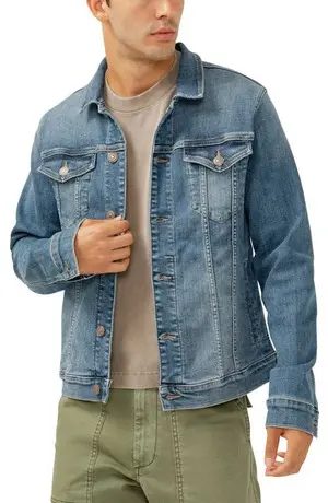 SILVER JEANS CO. Denim Trucker Jacket