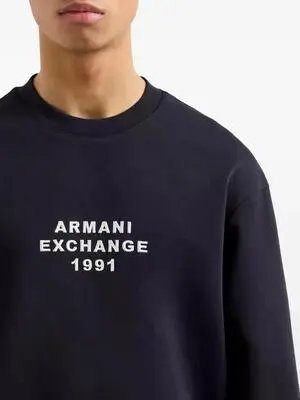 Armani Exchange Logo-detail Sweatshirt