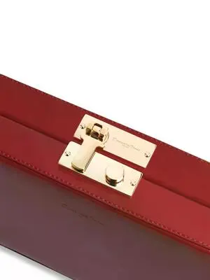 GIANVITO ROSSI Vali Clutch - Red