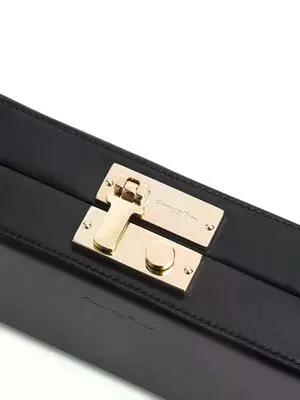 GIANVITO ROSSI Vali Clutch Bag - Black