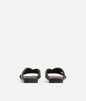 Bottega Veneta Riva Flat Mules - Fondant