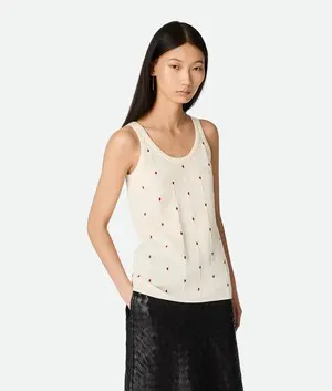 Bottega Veneta Embroidered Camis Tanks For Women