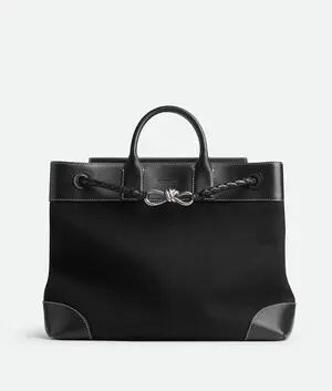 BOTTEGA  VENETA Andiamo Voyager Duffle Bag - Black