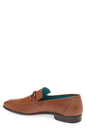 Mezlan Rios Bit Ornament Leather Loafer - Cognac