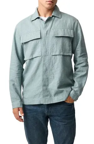 Rodd & Gunn Hills Creek Linen & Cotton Shirt Jacket - Ceylon