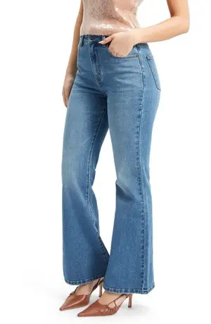 Bardot Daxton Low-rise Bootcut Jeans