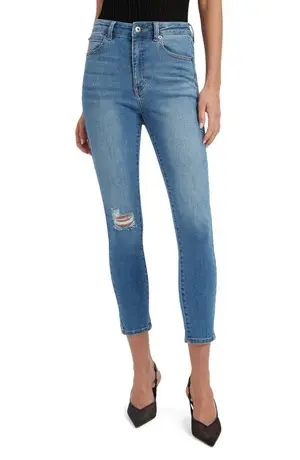 Bardot Knee Length Jeans For Women