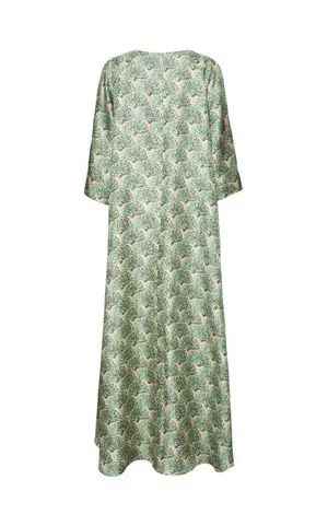 La DoubleJ Muumuu Maxi Dress - Fans Menta
