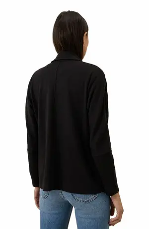 PACT Organic Cotton Relaxed Blazer - Black
