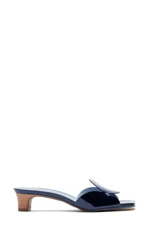 FRANCES VALENTINE Sandy Circle Slide Sandal - Navy