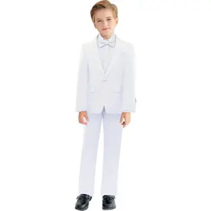 MOUSTACHE Shawl Lapel Suit - White