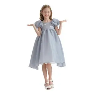 TULLEEN Janelle Applique Gown - Grey