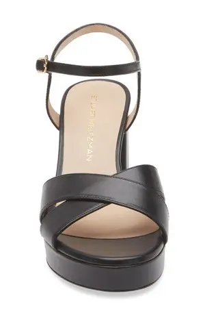 STUART WEITZMAN Dayna Platform Sandals - Black