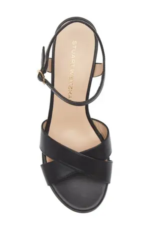 STUART WEITZMAN Dayna Platform Sandals - Black