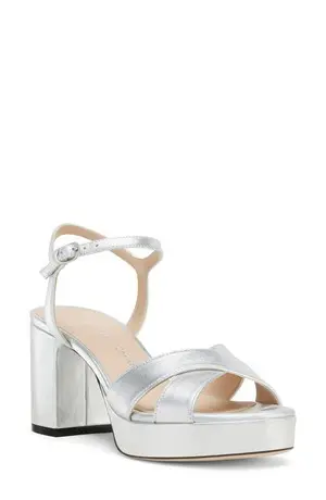Women's Silver Platform Sandals
