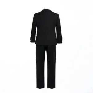 MOUSTACHE Peak Lapel Tuxedo Set - Black