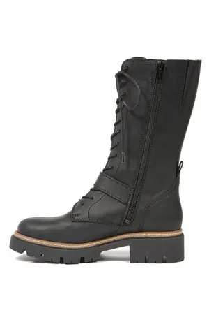 CELTIC & CO. Strap Detail Mid-calf Boots - Black