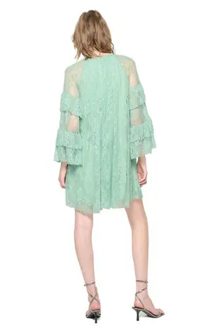AS By DF As B Y Df Lace Mini Dress