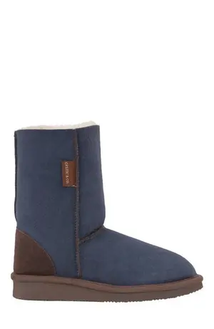 CELTIC & CO. Shearling House Boots - Blue Iris
