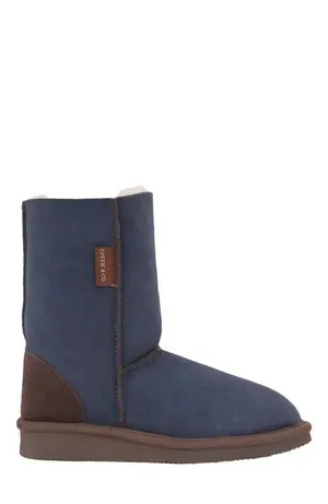 CELTIC & CO. Shearling Boots - Blue Iris