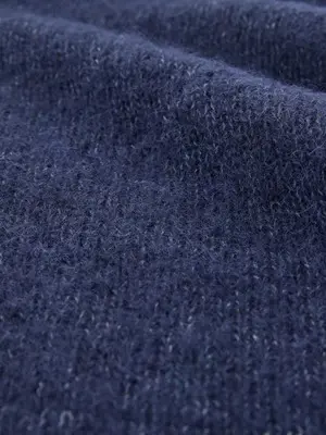 CELTIC & CO. Alpaca Blend Slouch Sweater - Navy