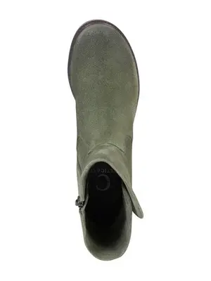CELTIC & CO. Essential Leather Ankle Boots - Olive