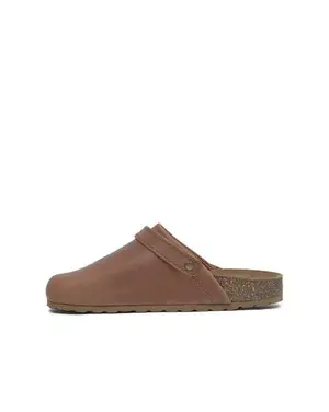 CELTIC & CO. Strap Detail Clogs - Rust