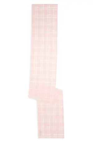 HEATHER TAYLOR HOME Marianne Plaid Table Runner - Peony